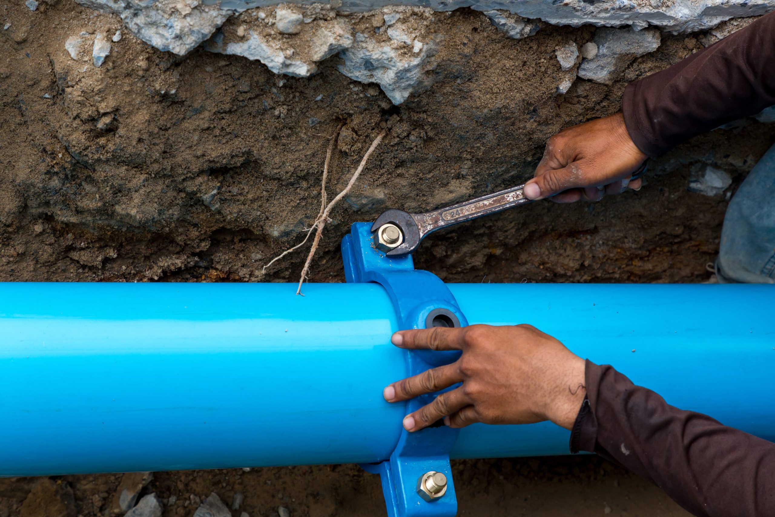 Shared Side Sewer Line Repair | Fischer Plumbing
